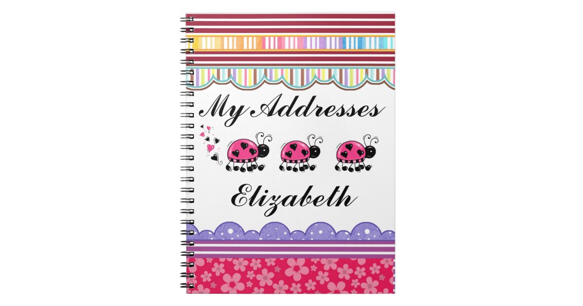 Address Journal - SRF | Zazzle