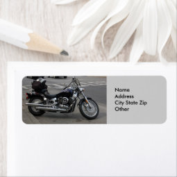 Address Labels Motorcycle | Zazzle