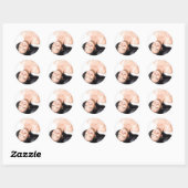 Address Lables Classic Round Sticker | Zazzle