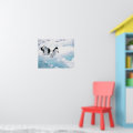 Adelie penguins (pygoscelis adeliae) Antarctica Poster | Zazzle