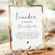 ADELLA Modern Minimal Lavender Toss Wedding Sign | Zazzle