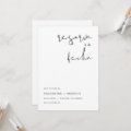 ADELLA Modern Minimalist Spanish Save the Date Invitation | Zazzle