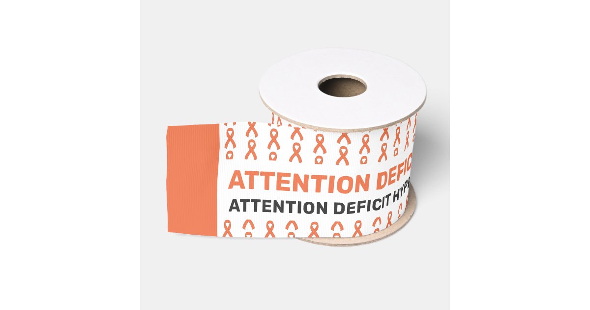 ADHD Awareness Pattern Ribbon | Zazzle