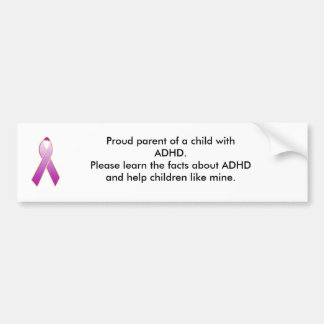 Adhd Bumper Stickers - Car Stickers | Zazzle
