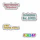 ADHD Neurodiversity Awareness Sticker Pack | Zazzle