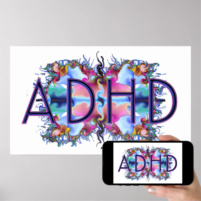 ADHD POSTER | Zazzle