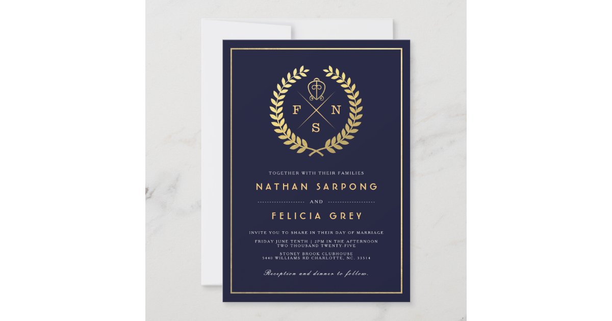 Adinkra Love Symbol | Wedding Invitation | Zazzle