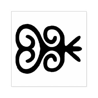 Adinkra Senufo Symbol Rubber Stamp | Zazzle