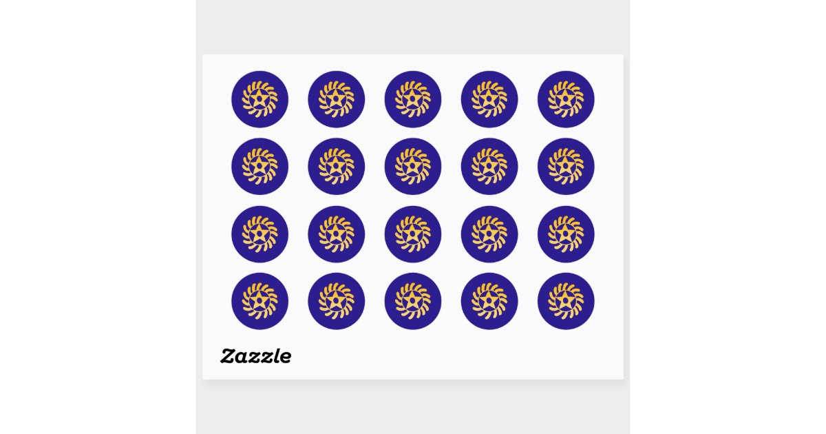 Adinkra Symbol (Life Transformation) Sticker | Zazzle
