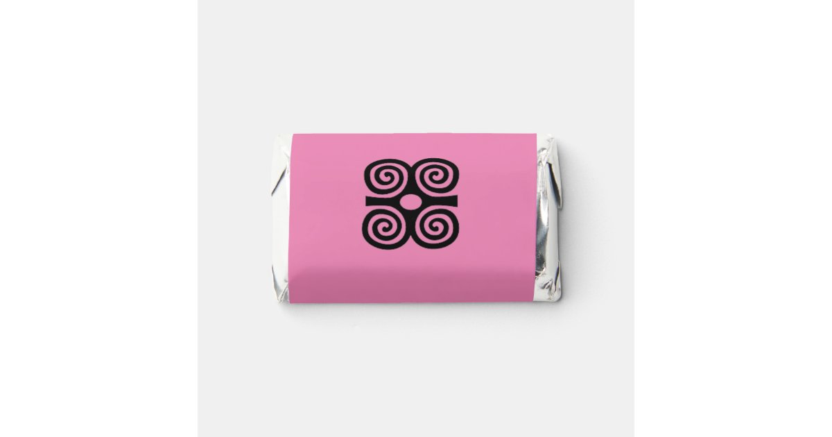 Adinkra Symbol (Strength) Candy Wrappers Hershey's Miniatures | Zazzle