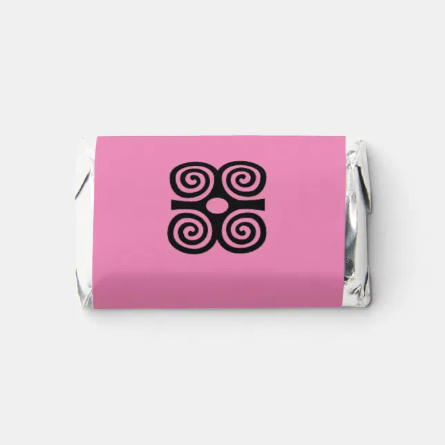 Adinkra Symbol (Strength) Candy Wrappers Hershey's Miniatures | Zazzle