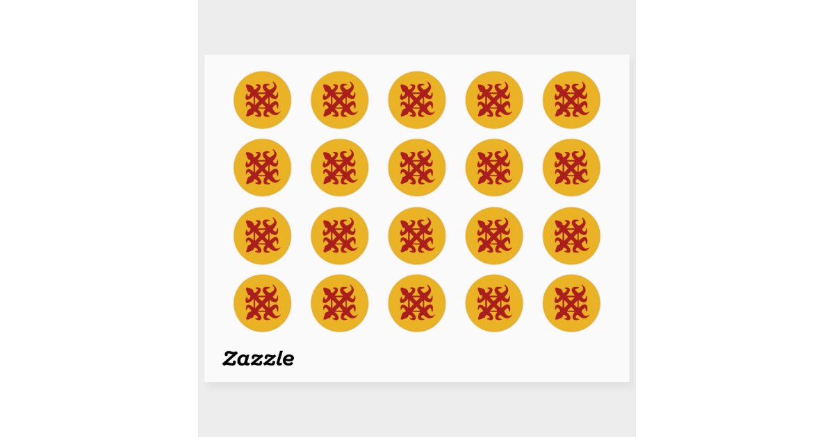 Adinkra Symbol (Unity) Sticker | Zazzle