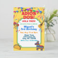 Adios Dos, 3rd Birthday Fiesta Invitation | Zazzle