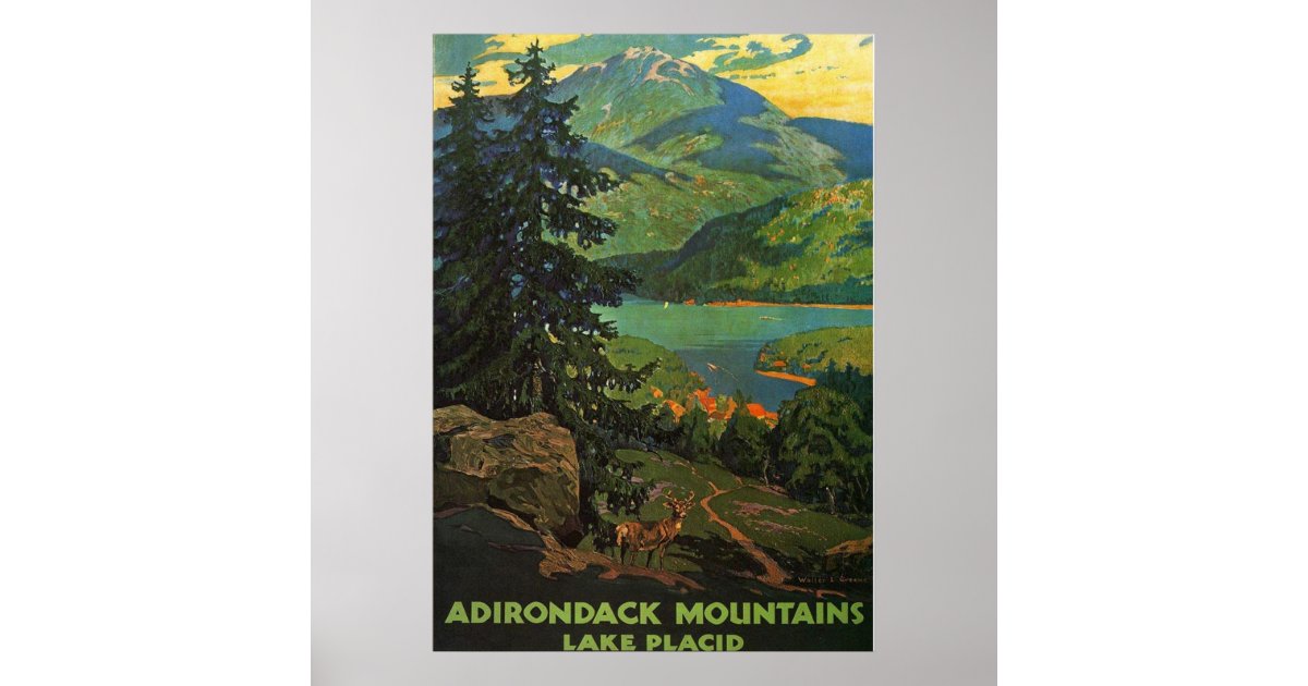 ADIRONDACK POSTER | Zazzle