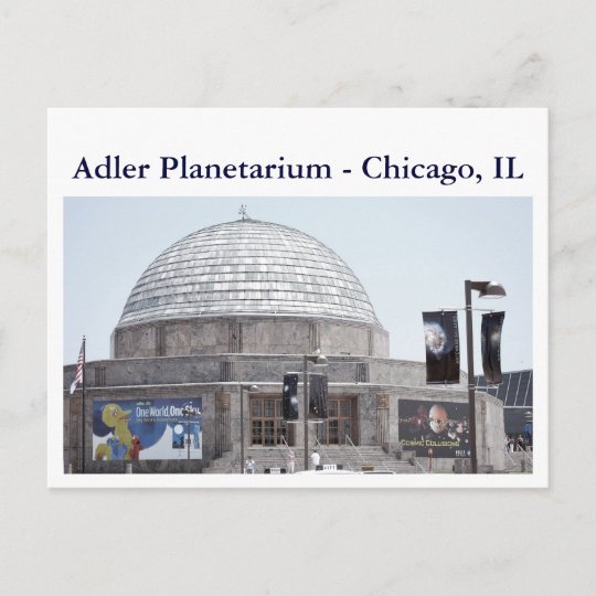 Adler Planetarium - ... Postcard | Zazzle.com
