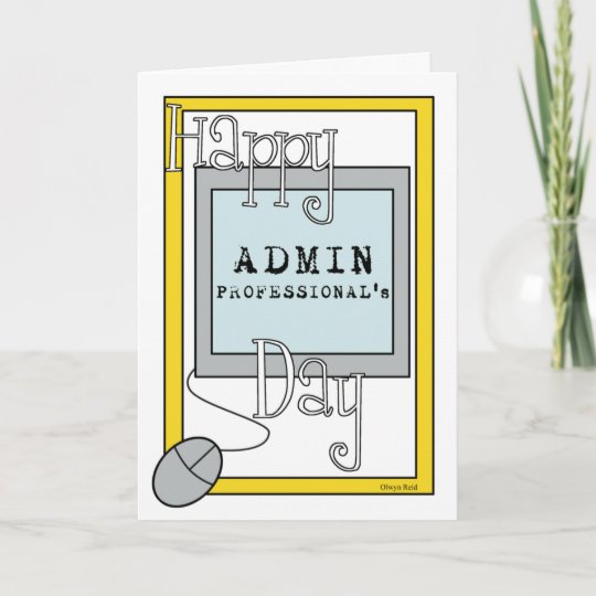 Stars Administrative Professionals Day Card | Zazzle.com