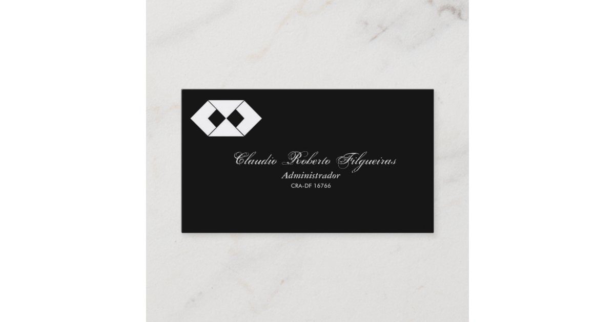 Administration Business Card | Zazzle