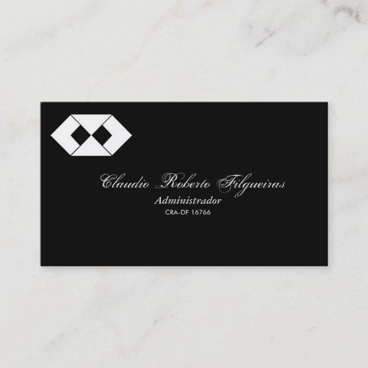 Administration Business Card | Zazzle