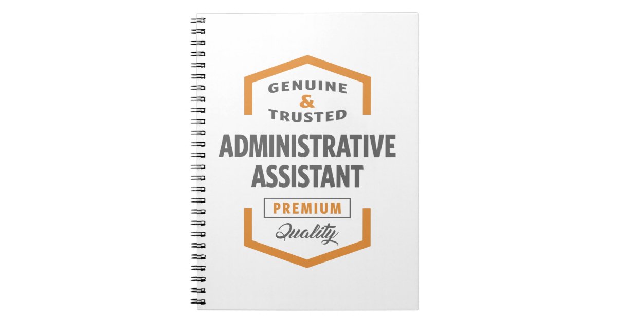 Administrative Assistant Notebook | Zazzle