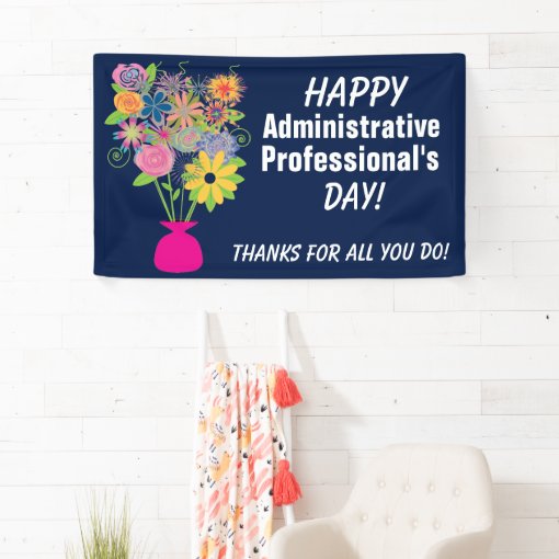 Administrative Professional's Day Banner | Zazzle