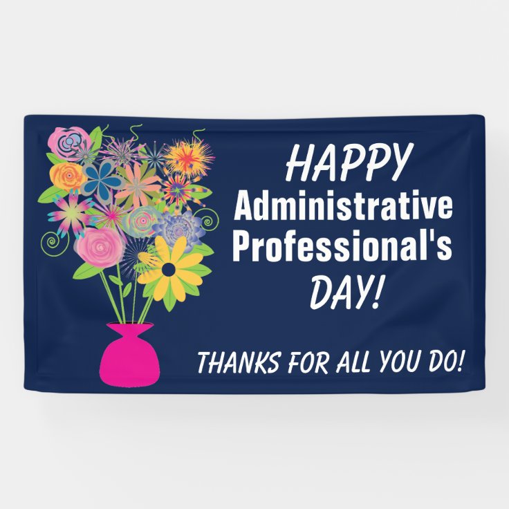 Administrative Professional's Day Banner | Zazzle