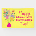 Administrative Professional's Day Banner | Zazzle.com
