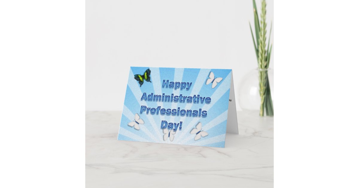 Administrative Professionals Day Best Admin Ever Card | Zazzle
