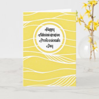 Administrative Professionals Day Card | Zazzle