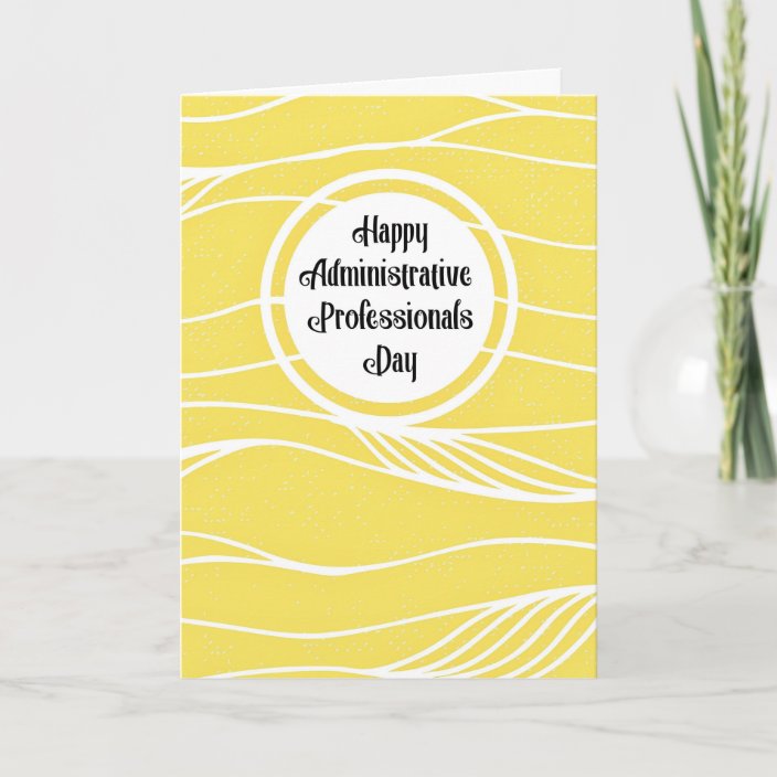 Administrative Professionals Day Card | Zazzle.com