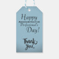 Administrative Professional's Day Gift Tags | Zazzle