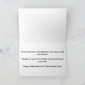 Administrative Professionals Day You Really Rock Card | Zazzle