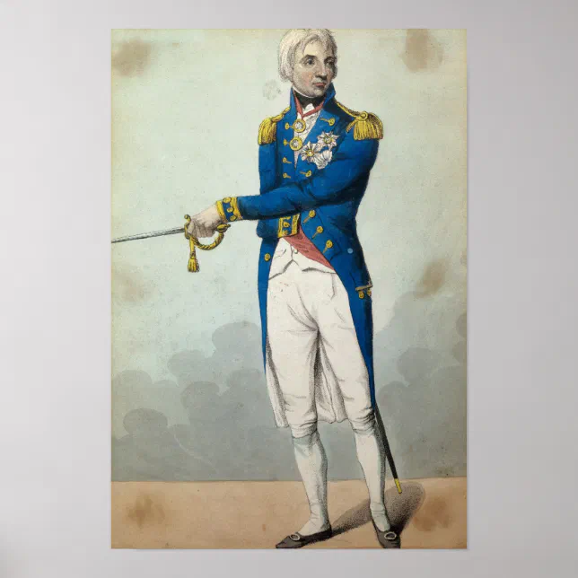 Admiral Horatio Nelson Poster | Zazzle