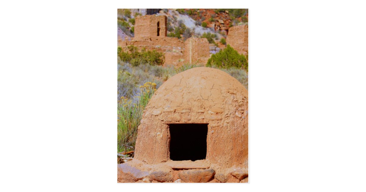Adobe Oven in New Mexico Postcard | Zazzle.com