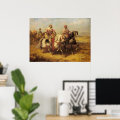 Adolf Schreyer Arab Chieftain And His Entourage Poster | Zazzle
