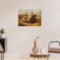 Adolf Schreyer Arab Chieftain And His Entourage Poster | Zazzle