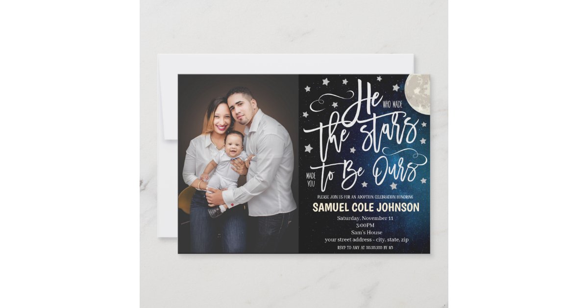Adoption Celebration Invitation | Zazzle