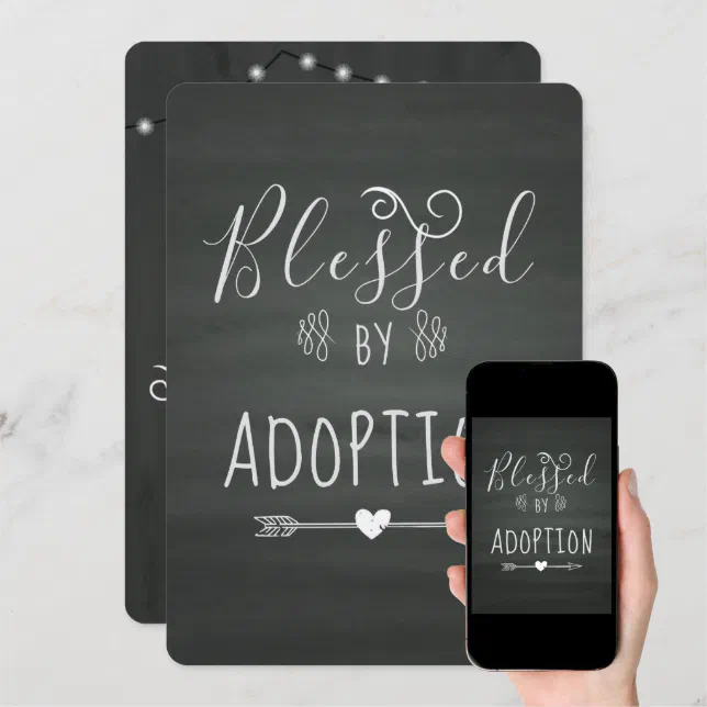 Adoption From Foster Care Announcment- Party Invitation | Zazzle