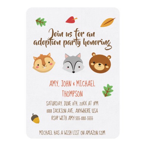 Adoption Party Invitations | Zazzle