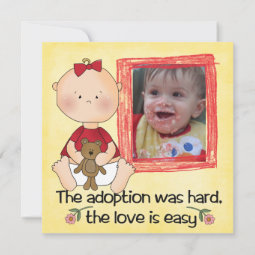 adoption shower invitation | Zazzle