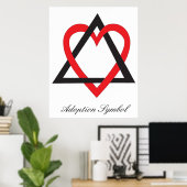 Adoption Symbol Poster | Zazzle