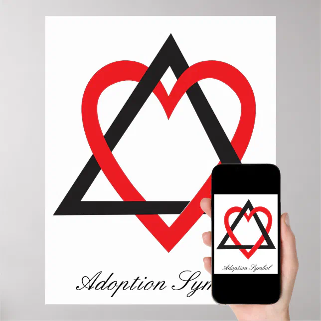 Adoption Symbol Poster | Zazzle