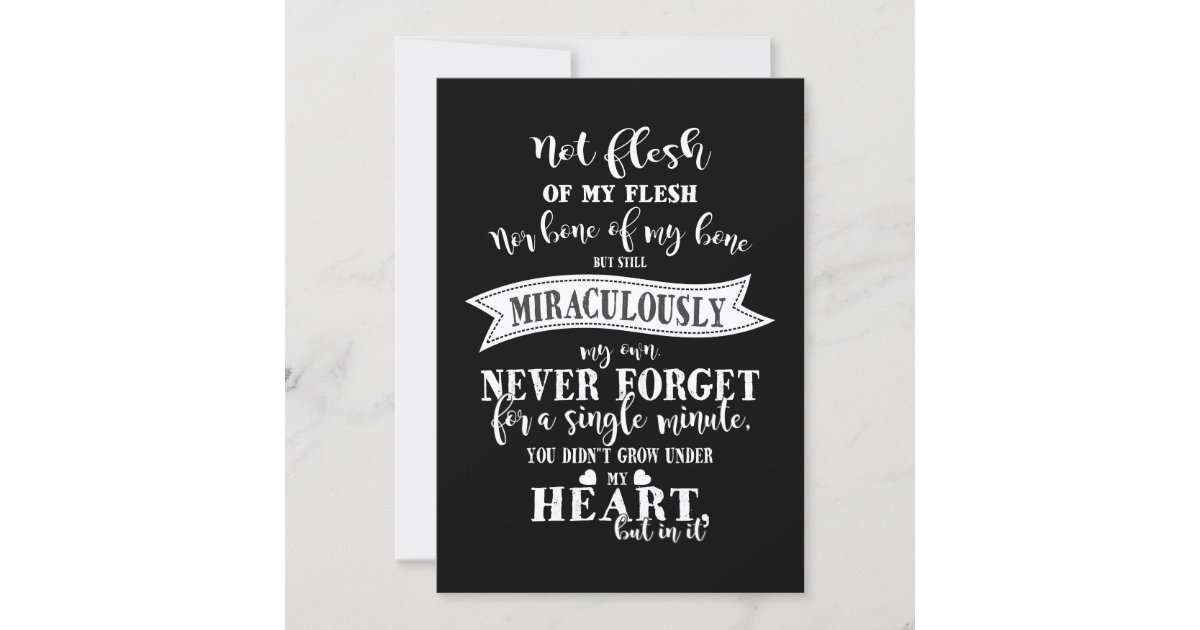 adoption verse invitation | Zazzle