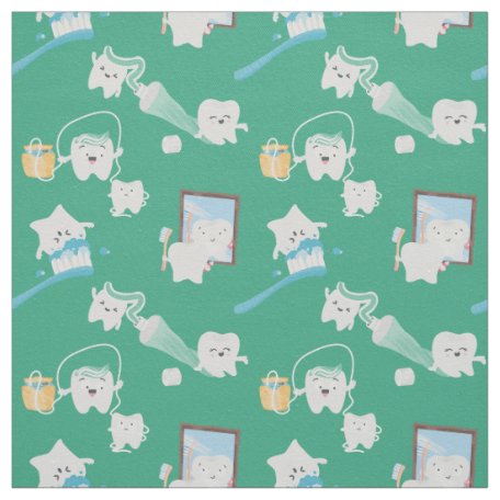 Dental Disco Fabric | Zazzle