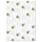 Adorable Bumble Bee Pattern Tissue Paper | Zazzle