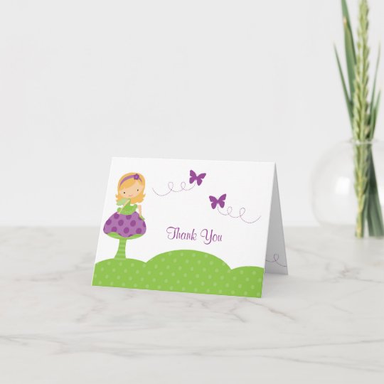 Adorable Fairy Note Card | Zazzle.com