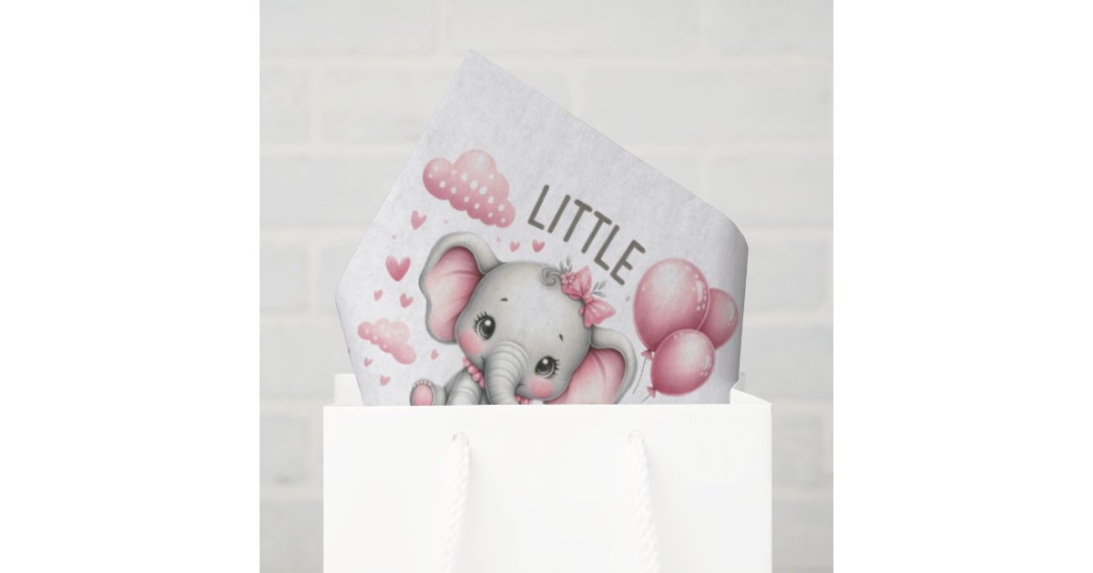 Adorable Girl Little Peanut Tissue Paper | Zazzle