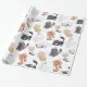 Adorable Kitty Cats Print Wrapping Paper | Zazzle