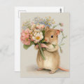 Adorable Mouse Postcard | Zazzle