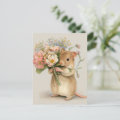 Adorable Mouse Postcard | Zazzle