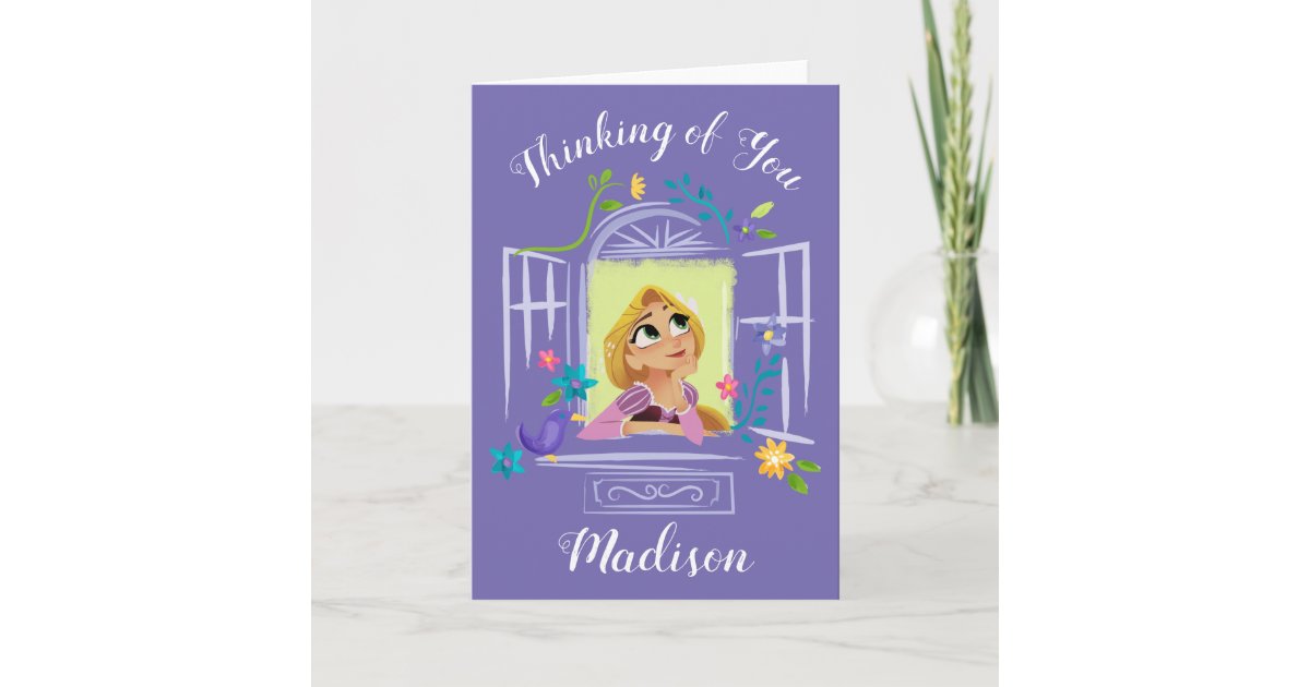 Adorable Princess Rapunzel Card | Zazzle